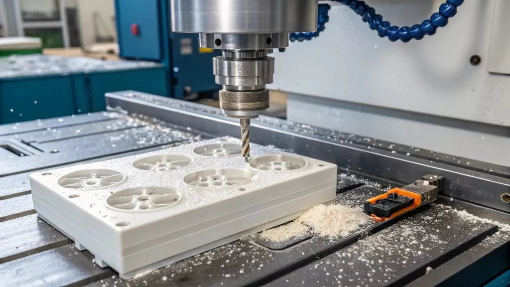 PPS (Polyphenylene Sulfide) CNC Machining - Elimold